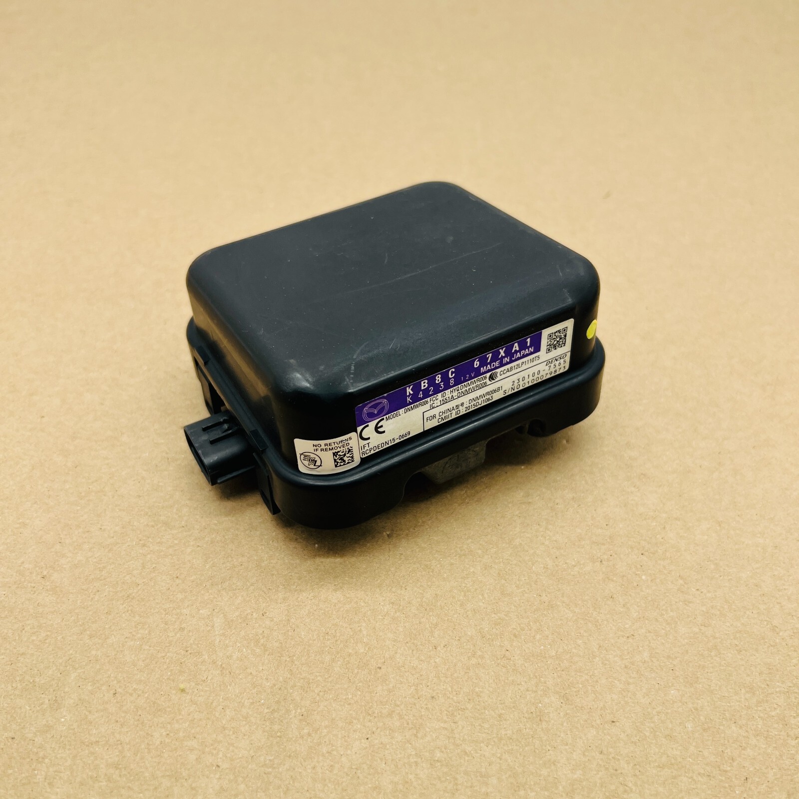 OEM 17-18 Mazda CX-5/CX-9 Adaptive Cruise Control Distance Sensor Radar ...