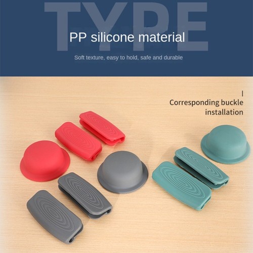 6pcs Universal Pot Lid Covers Rubber Pot Handle Covers Cooking Baking ...