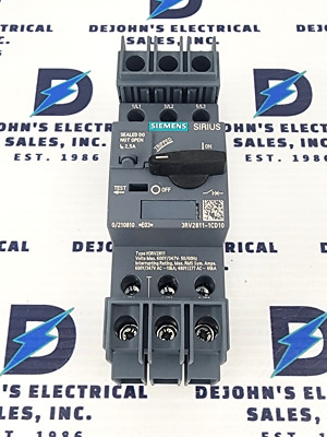 SIEMENS 3RV2811-1CD10 MOTOR PROTECTION UNIT | eBay