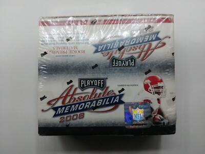 2008 Playoff Absolute Memorabilia Football sealed Box NFL 24 pack per ...