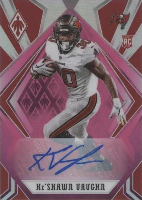 2020 Panini Phoenix - Rookies Ke'Shawn Vaughn #137 Pink Autographs /50 ...