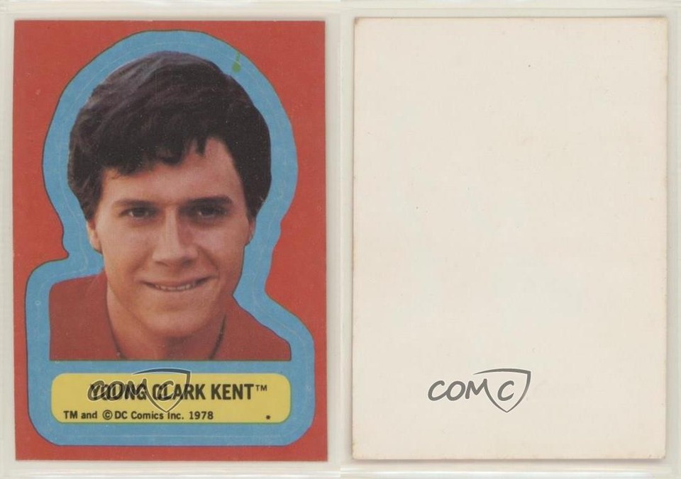 1978 Topps Superman The Movie Stickers Young Clark Kent 00em | eBay