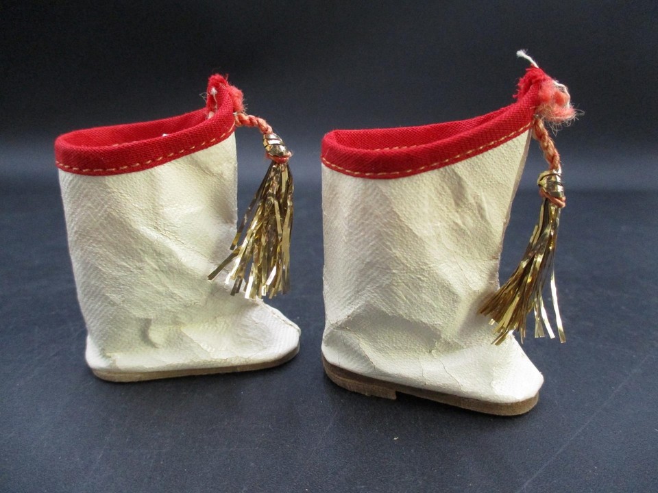 Vintage 1950s Drum Majorette Boots for 11" 12" 13" 14" Mary Hartline ...