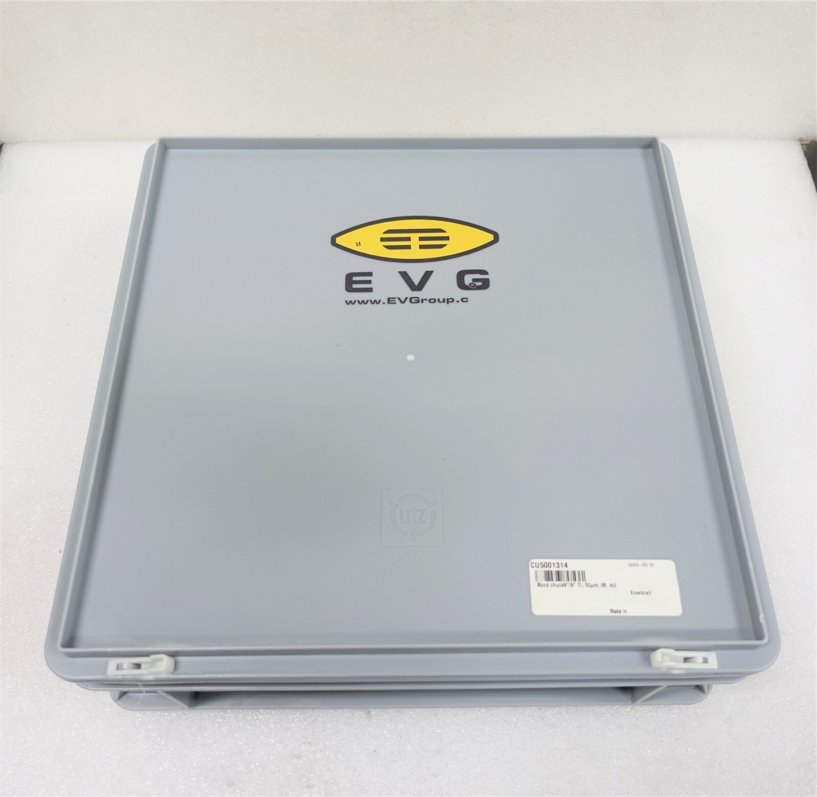 EVG CU5001314 BOND CHUCK 8"/ 8" Ti, 50μm, IR, DCL EV GROUP 500 *UNUSED ...