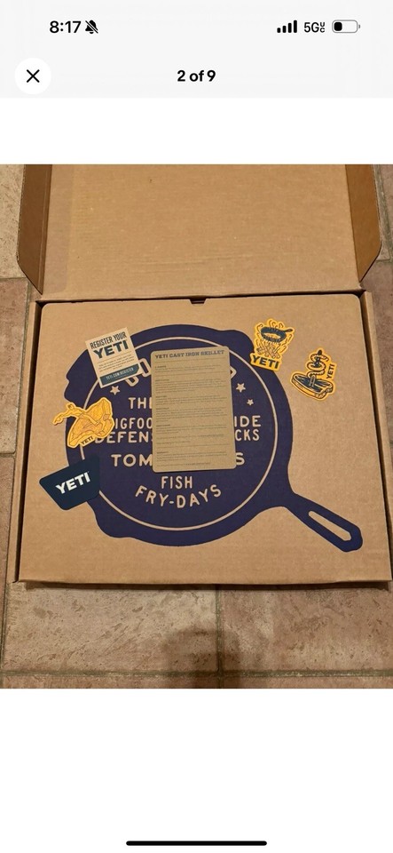 YETI 10” Cast Iron Skillet Butter Pat Industries - SOLD OUT & RARE 🍳 ...
