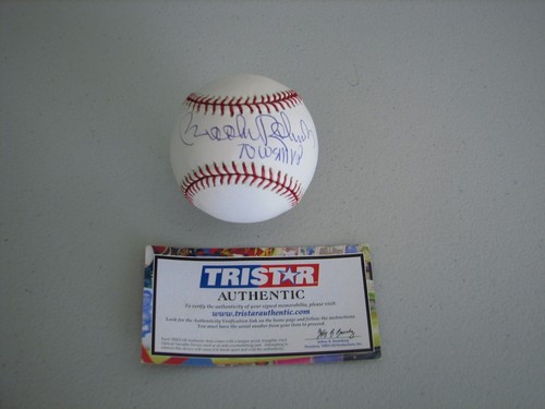 Brooks Robinson Autographed Signed OML Baseball W 70 WS MVP - Tristar ...