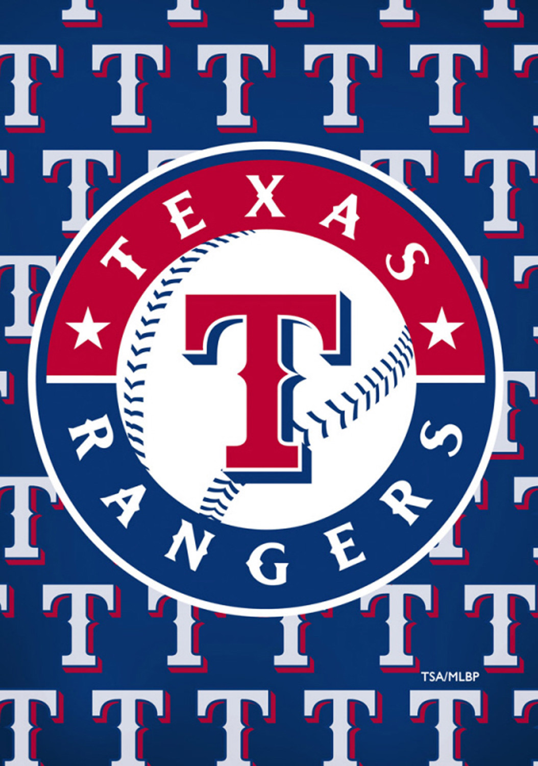 Texas Rangers Greeting Card Garden Flag MLB Baseball Sports 12.5" x 18 ...