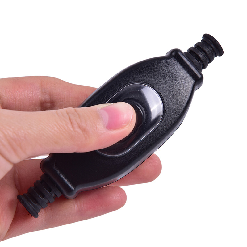 Waterproof In Line Switch Cord Switch IP65 Round Wire Contact Double ...