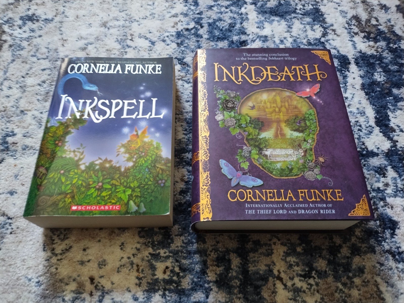 Cornella Funke 2 BOOK LOT, Inkspell Paperback & Ink death Hardcover | eBay