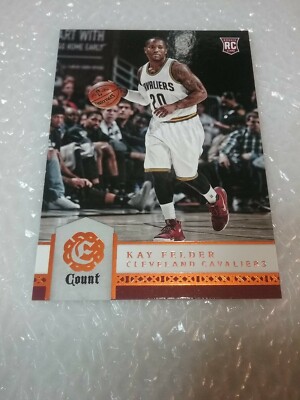 Kay Felder Cavaliers 2016-17 Excalibur Count RC #33 | eBay