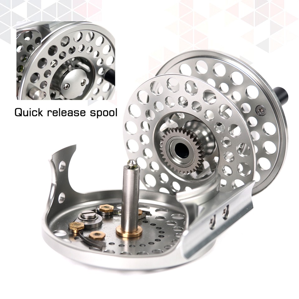 Maxcatch Classic Fly Reel 2/3 3/4WT Clicker And Pawl Drag Trout Fly ...