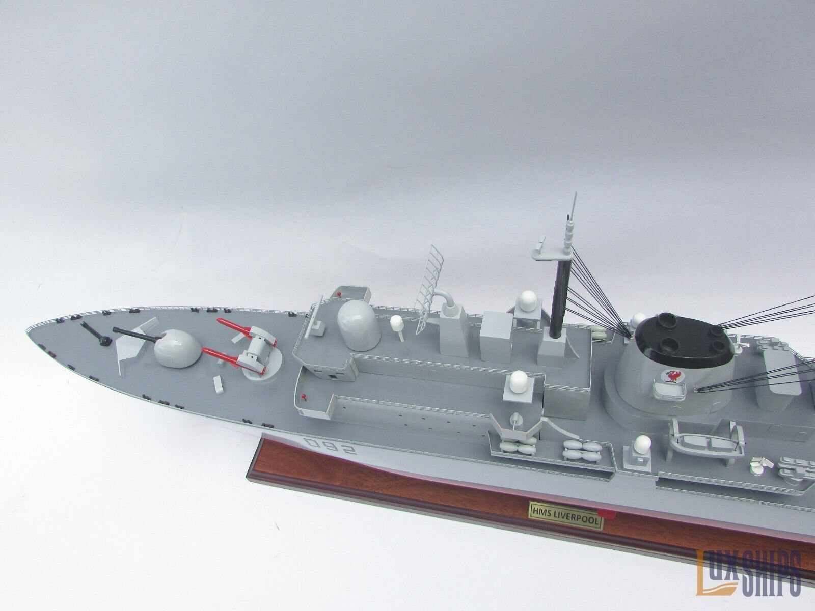 HMS LIVERPOOL D92 Type 42 Destroyer Model Ship | eBay