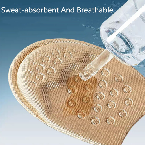 PAIR HALF INSOLES SHOE INSERTS FOREFOOT INSERT NON-SLIP SOLE CUSHION ...