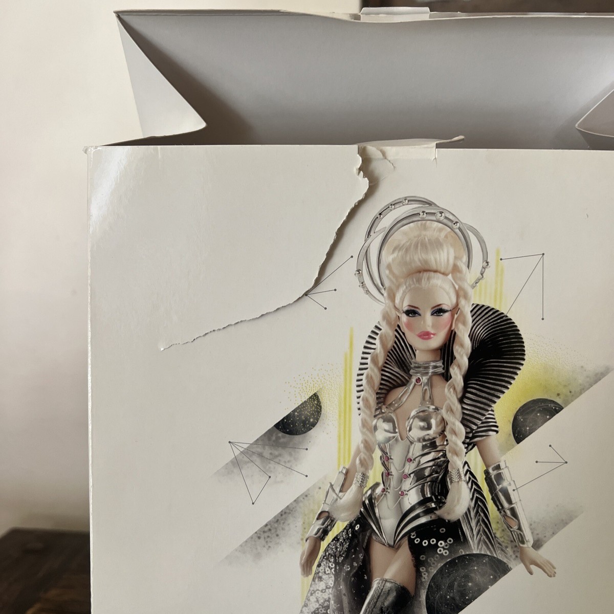 Barbie Collector Goddess of the Galaxy Barbie Doll Gold Barbie Collector Goddess of the Galaxy Barbie Doll Gold