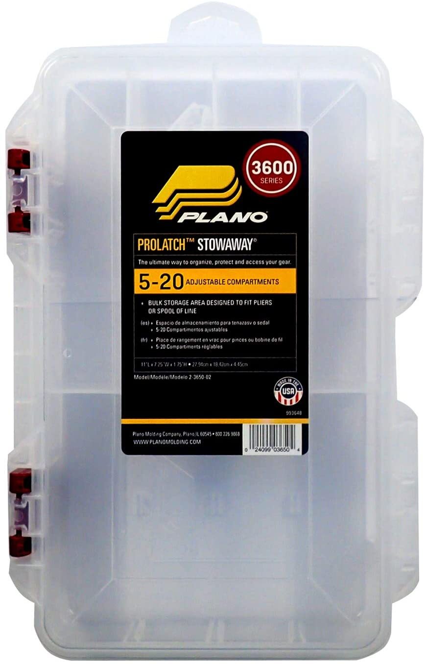 Plano Fishing Prolatch Stowaway Storage Tackle Box 3700 3-28 or 3600 5 ...