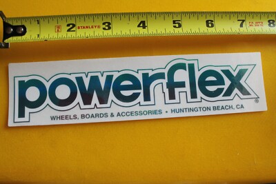Powerflex Skateboards Green Black Clear Fade Z26B Rare OG Skateboarding ...