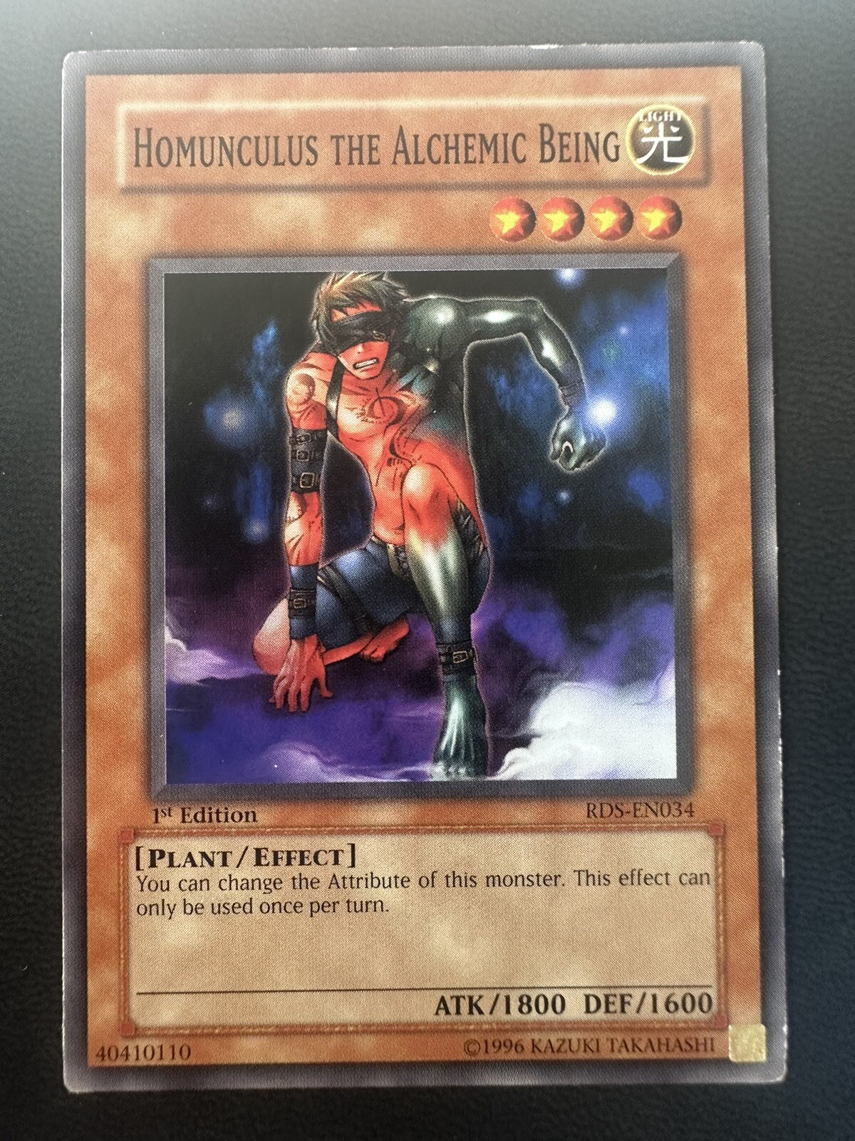 Homunculus The Alchemic Being RDS-EN034 Yu-Gi-Oh! Card Light Play 1st ...