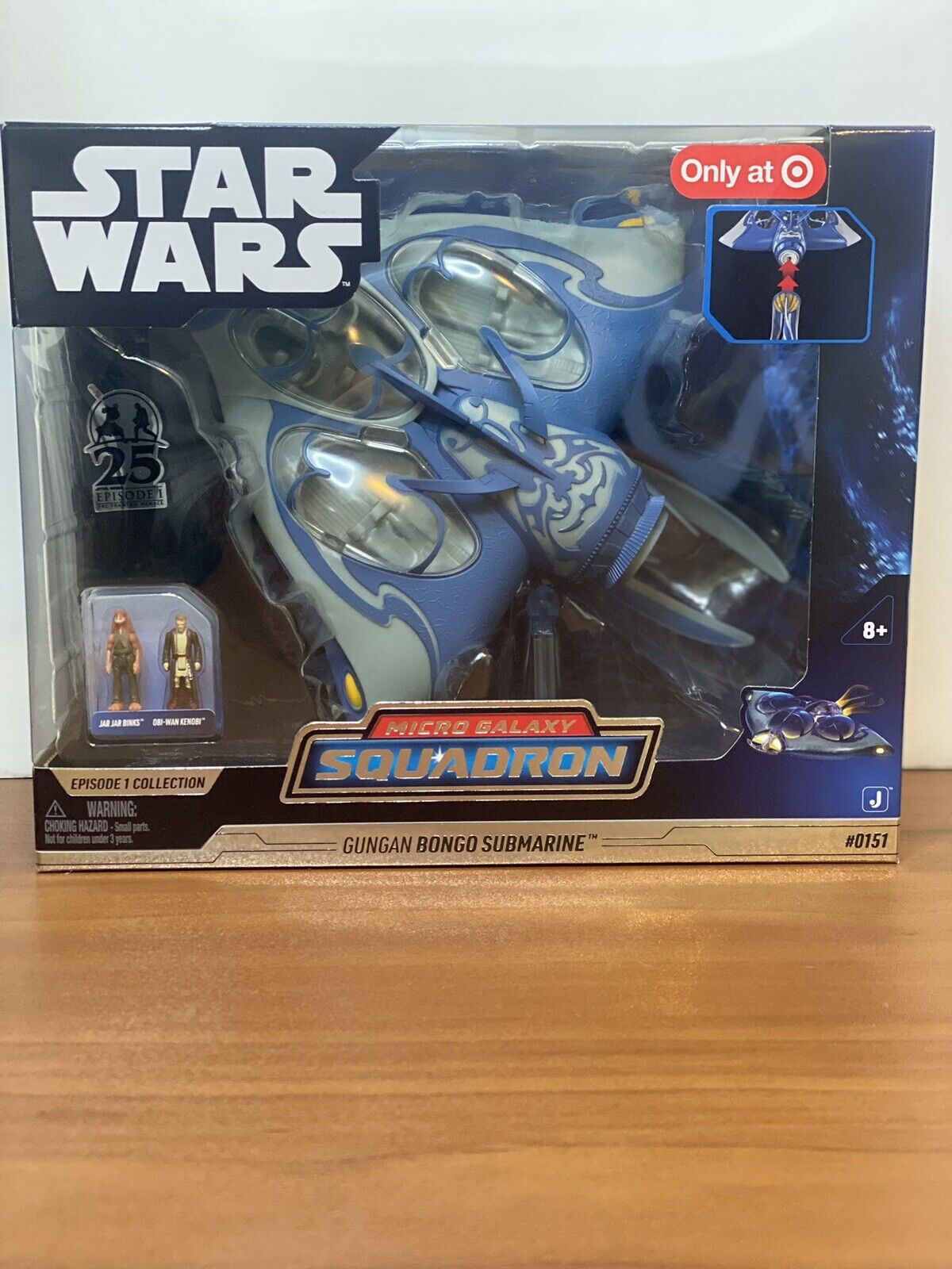 Star Wars Micro Galaxy Squadron Gungan Bongo Submarine Mini Figure Set ...