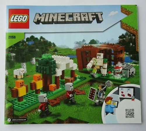 LEGO Minecraft - INSTRUCTION BOOKLETS 21165 21166 21145 21153 21158 ...