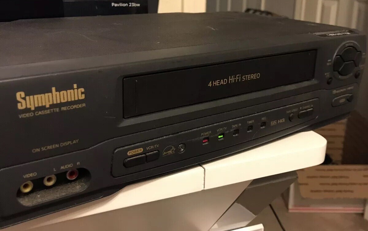 SYMPHONIC VR-701 VCR VHS HIFI Stereo Video Cassette Recorder Player ...