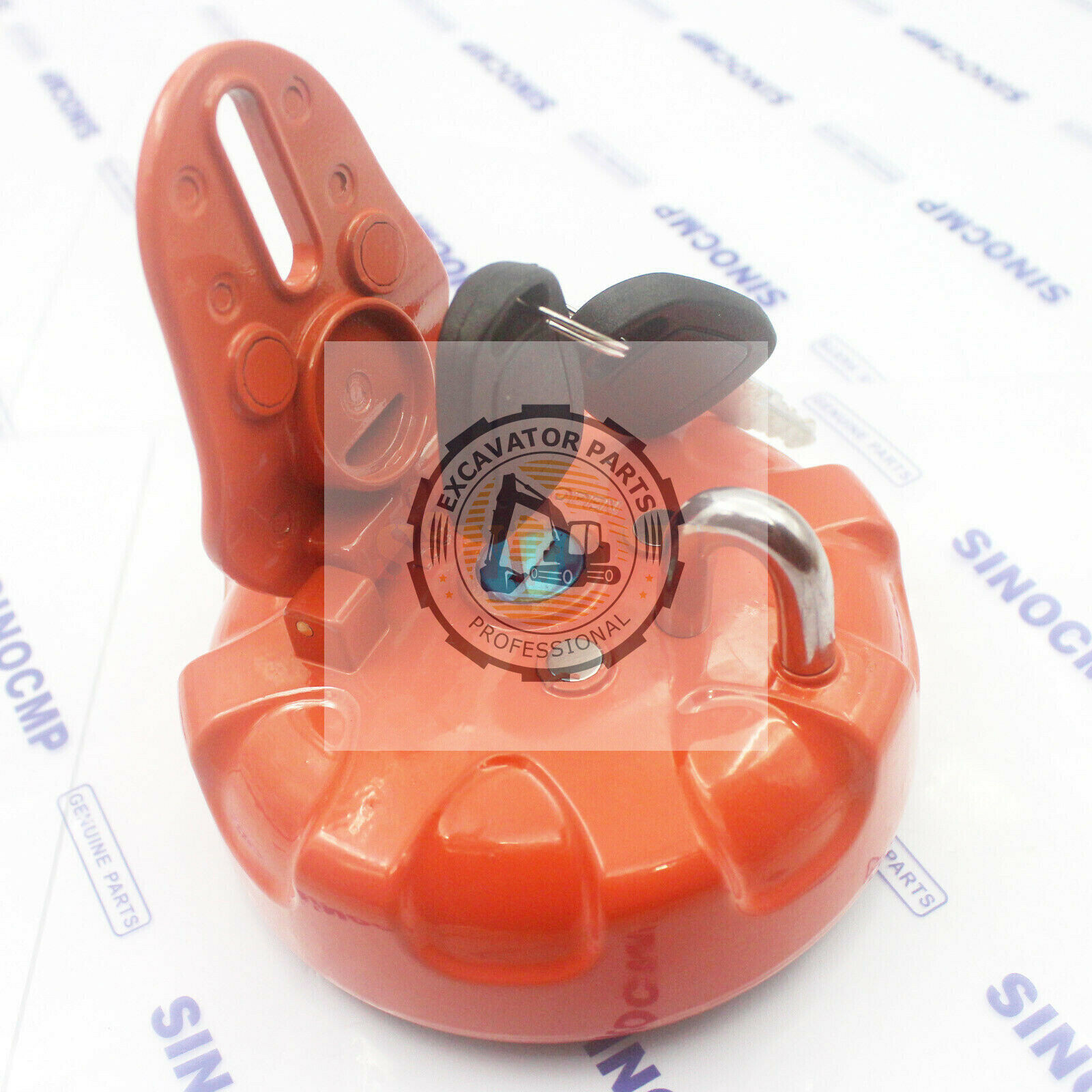 DH300 Key Fuel Tank Cap Assy For Daewoo Doosan Excavator Parts, 3 month ...