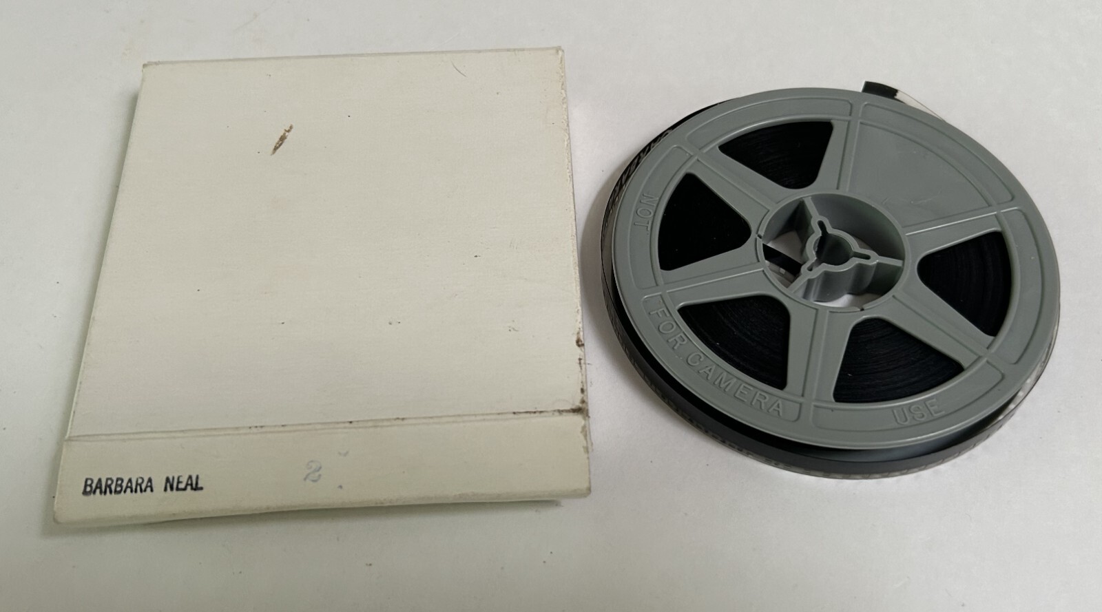 Vintage 8mm Film Reel - "BARBARA NEAL" - Risqué Woman -4" Reel w/ Box ...