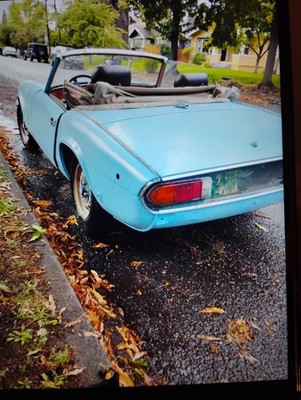 1971 Triumph Spitfire Mk4 Ragtop Convertible | eBay