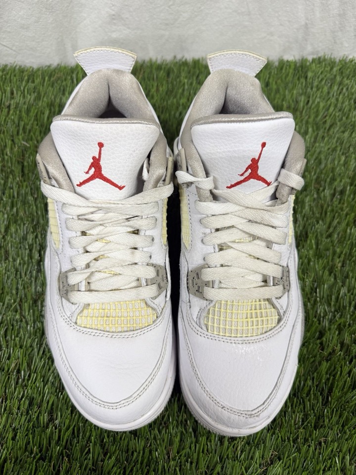 Nike Air Jordan Retro 4 GS White Oreo DJ4699-100 Size 6Y/7.5W | eBay