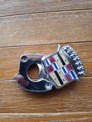 [Import duties included] Cadillac Brougham Emblem Metal Badge Used Logo ...