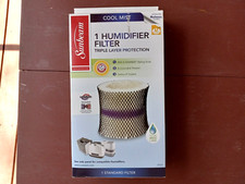 Sunbeam SW2002-UM Cool Mist Humidifier Replacement Wick Filte for sale ...