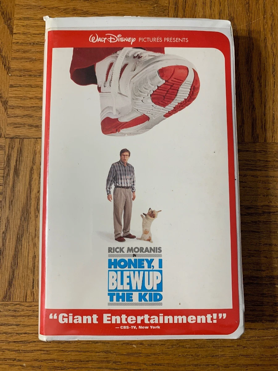 Honey I Blew Up The Kid Vhs