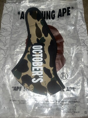 Bape x OVO Drake Face Mask | eBay