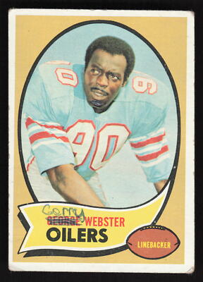 1970 Topps #120 George Webster Card TCCCX | eBay