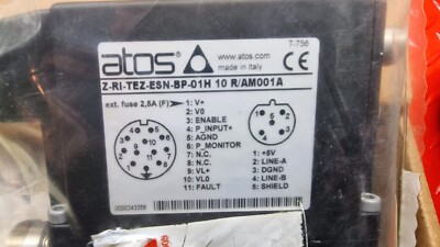 ATOS Z-RI-TEZ-ESN-BP-01H 10 R/AM001A VALVOLA PROPORZIONALE MADE IN ...