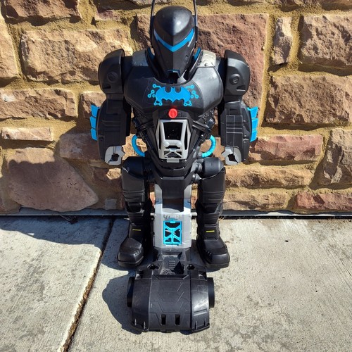Imaginext DC Super Batman Toy 2-in-1 Robot Playset with Sounds Bat-Tech ...