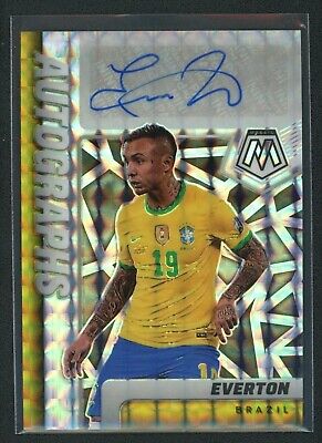 2021-22 EVERTON AUTO PANINI MOSAIC FIFA ROAD TO WORLD CUP SILVER GOLD ...