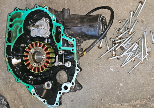 Sea Doo 2006 RXT 215 GTX RXP timing drive gear PTO cover stator coil ...