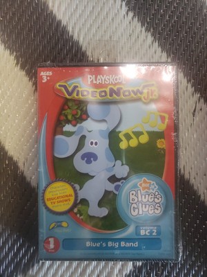 VideoNow Jr. Blue's Clues Playskool PVD - Puppets - Nick Jr. New Seal ...