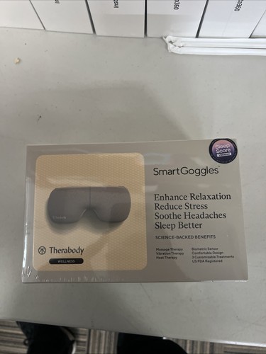 Therabody Smart Goggles SmartSense Soothe Massager Therapy TM03348-01 ...