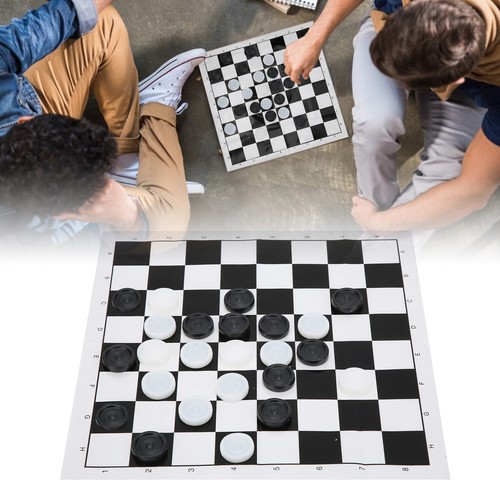 New 2Set International Checkers Set With Plastic Film Checkerboard ...