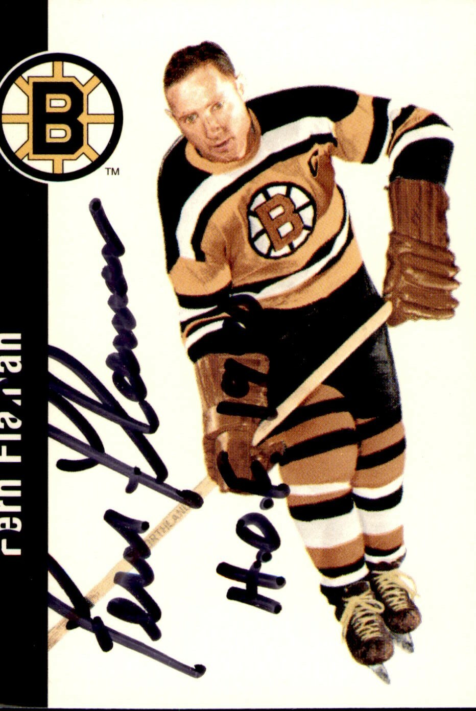 Fern Flaman Signed 1994 Parkhurst #2 Autographed Bruins 53916 | eBay