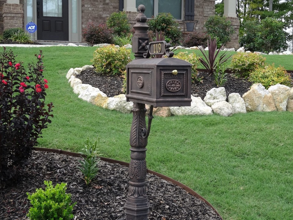 Better Box Mailboxes - BRONZE - Classic Decorative Cast Aluminum Mail ...