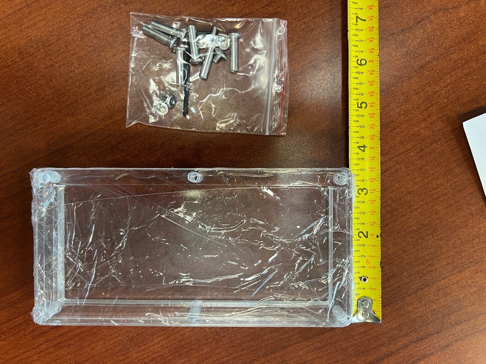 10 Acrylic 100 Bank Note Frame Plastic Money Holder Currency Display ...