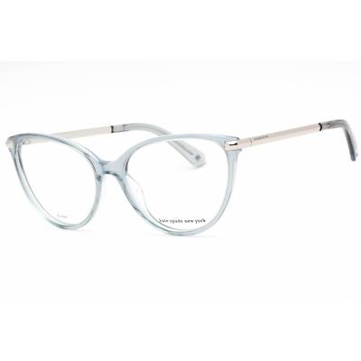 Kate Spade Women's Eyeglasses Blue Cat Eye Frame Clear Demo Lens LAVAL ...