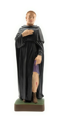 Statue St.Martin Pilgrim CM 30 IN Powder Of Marmo. St.Peregrine Statue ...