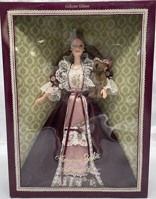1999 Victorian Barbie with Cedric Bear Collector Edition Doll (25526 ...