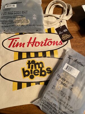 Tim Hortons X Justin Bieber TimBiebs Merch - Beanie, Tote Bag & Fanny ...