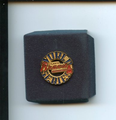 1995 MLB Atlanta Braves World Series Pin MINT | eBay