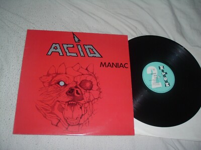 ACID Maniac '84 ORIGINAL RARE EU IMPORT press LP NMint | eBay