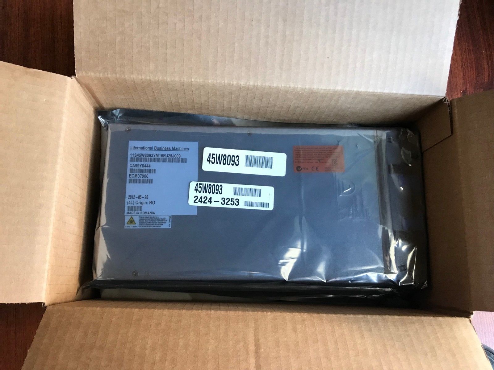 IBM 45W8093 P/N # 2424-3253 4 Port 8GB FC LW FCP FICON Adapter 100 ...